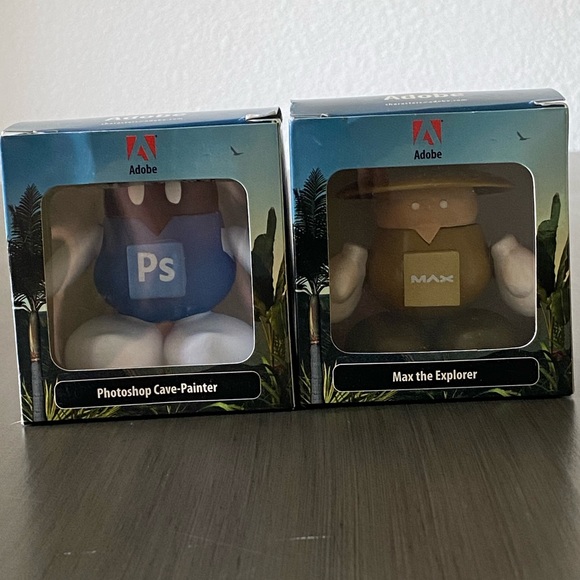 Other | Adobe Characters Photoshop Cavepainter Max The Explorer ...